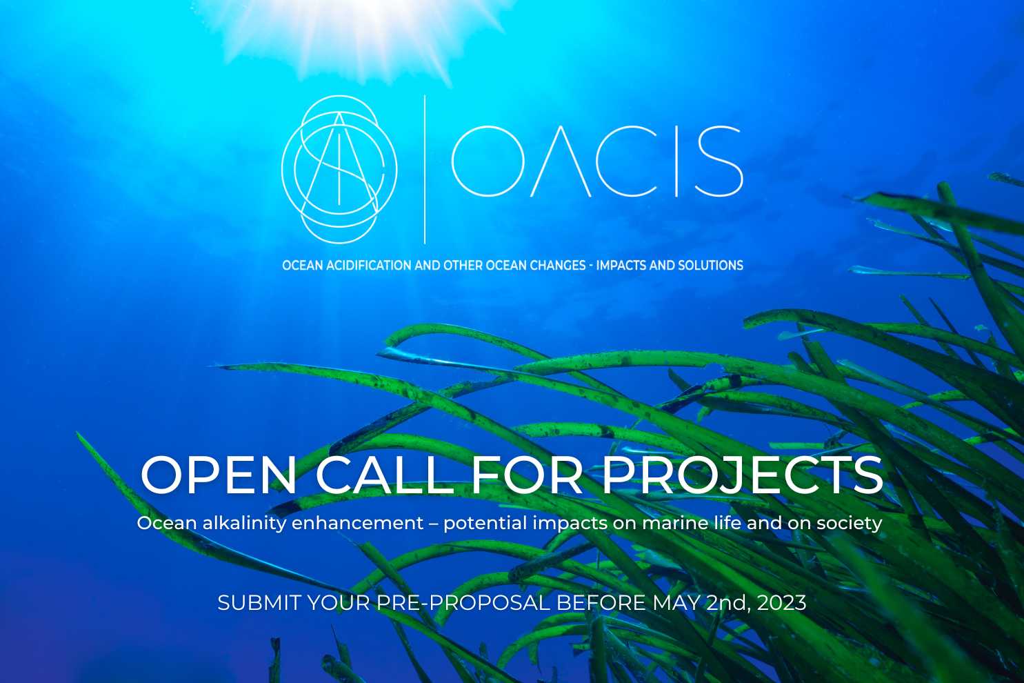 OACIS opens its call for projects - Ocean Acidification