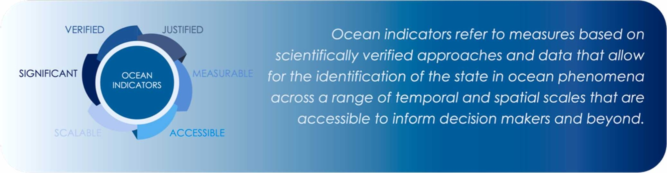 Global ocean indicators: marking pathways at the science-policy nexus ...